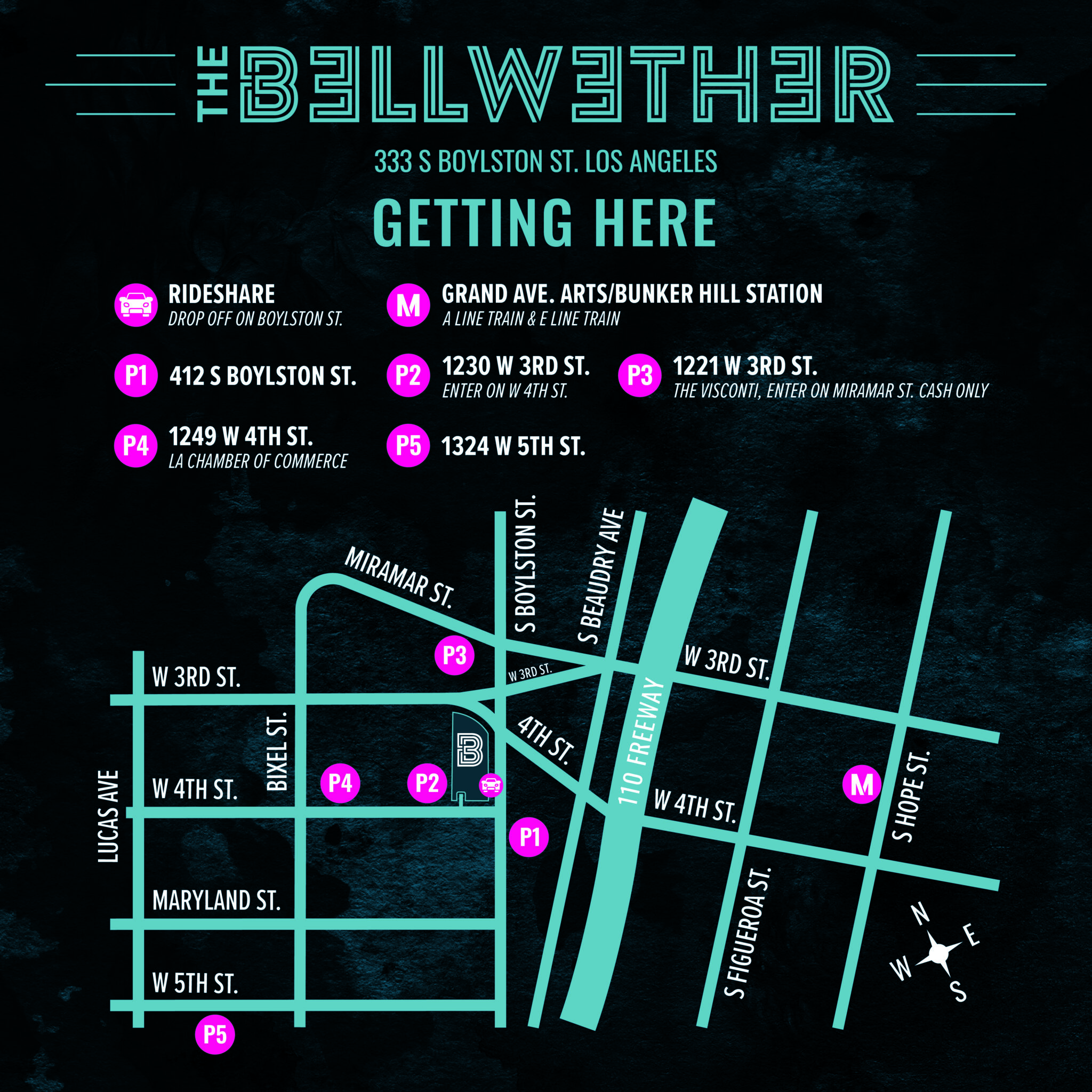 Parking & Directions | The Bellwether